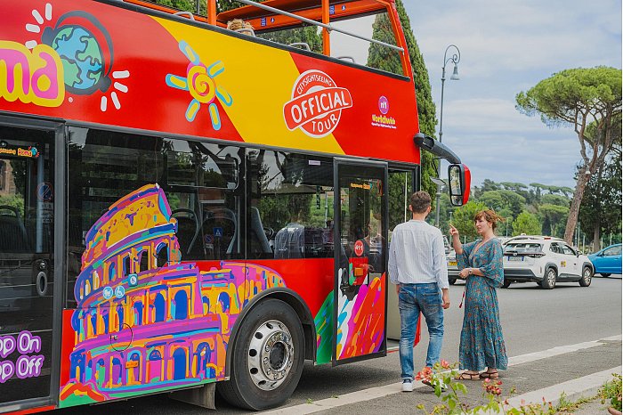 Roma: Tiket Bus Hop-on Hop-off & Museum Vatikan Vatican Museum