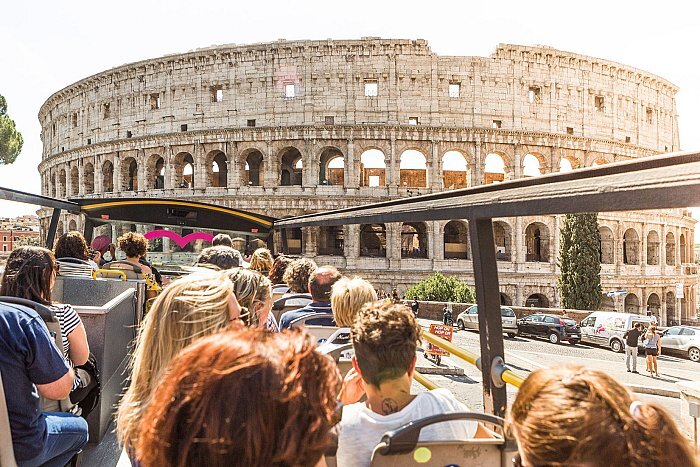 Rome : Circuit touristique en bus Hop-on Hop-off Vatican Museum