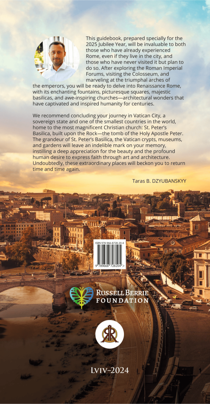 "Rome and Vatican: 753BCE - 2025AD" Jubilee Year Guidebook
